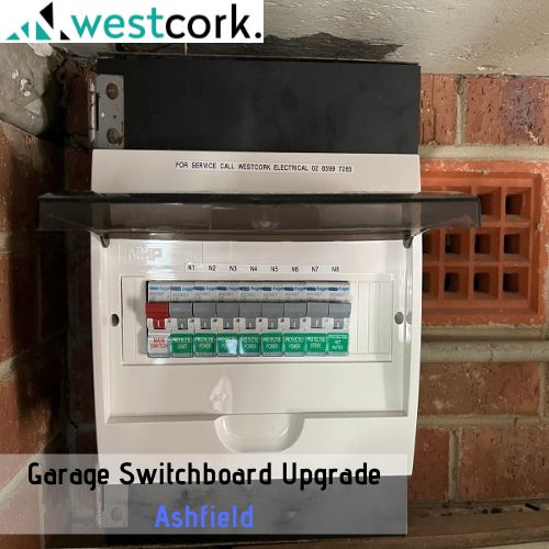 Garage Switchboard Upgrade - Ashfield | Westcork Electrical Services